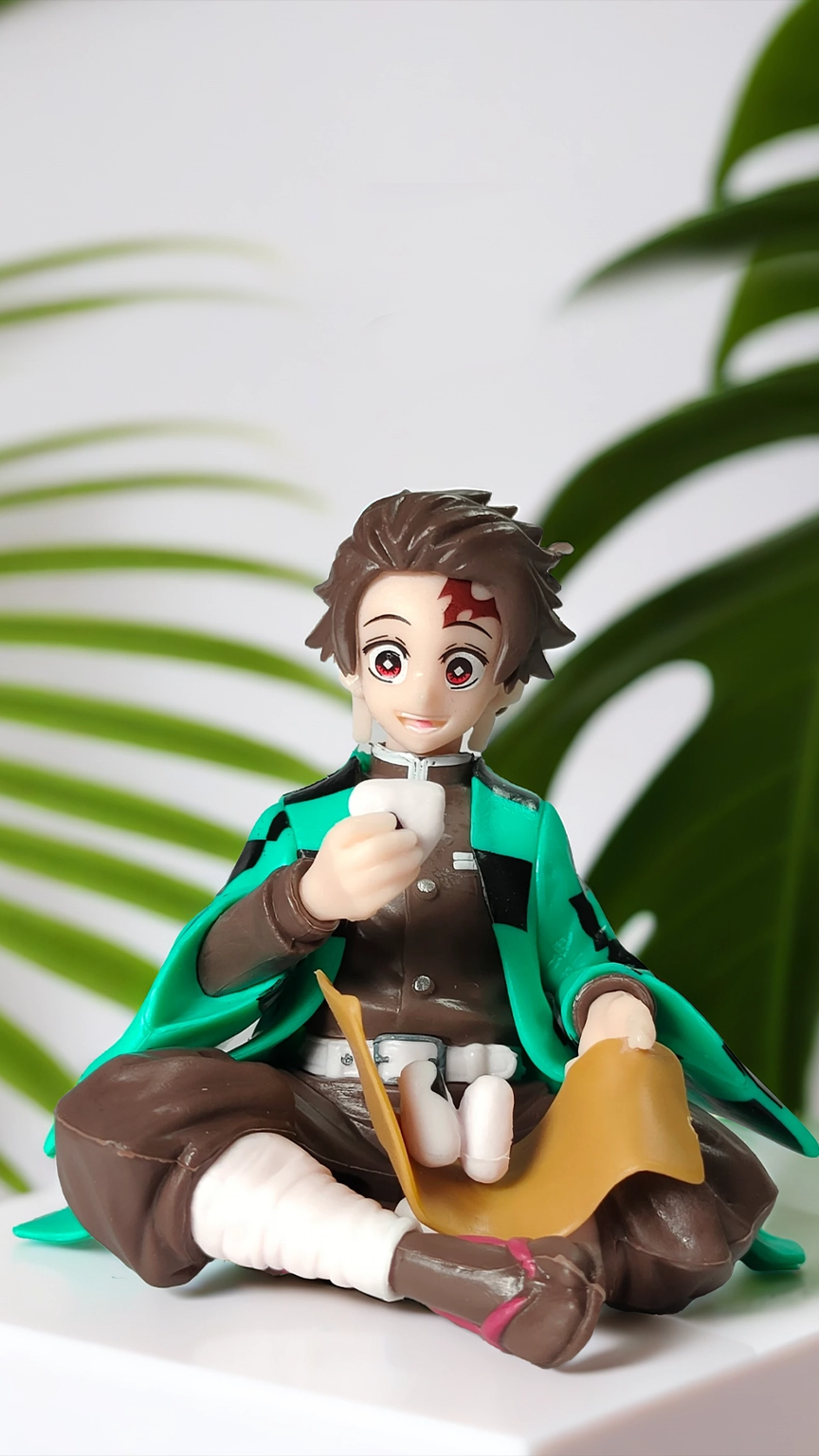 Tanjiro Kamado Sitting Pose Action Figure – Demon Slayer (11 Cm) – HELLZONE